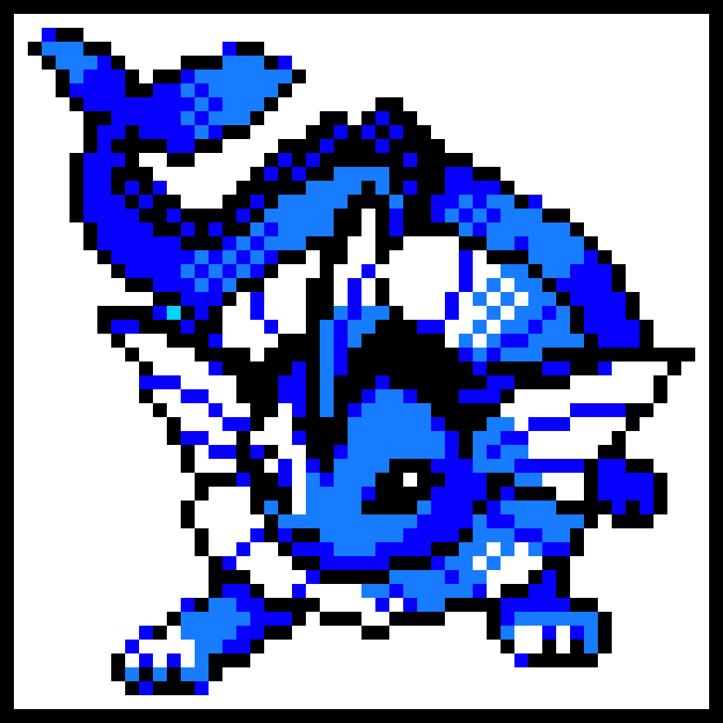 Download Vaporeon - Vaporeon Sprite - Full Size PNG Image - PNGkit