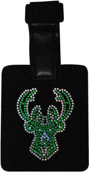 Download Milwaukee Bucks Rhinestone Luggage Tag - Memphis - Full Size ...