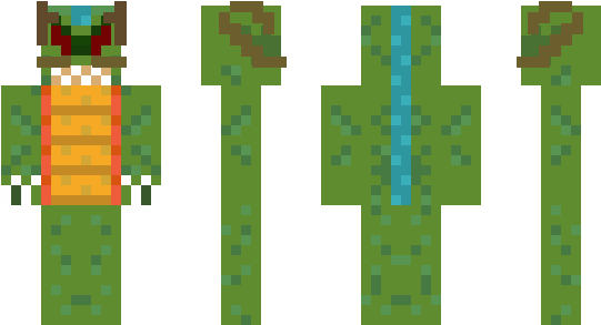 Download Minecraft Skin Shenron - Minecraft Skin Dread Lord - Full Size ...