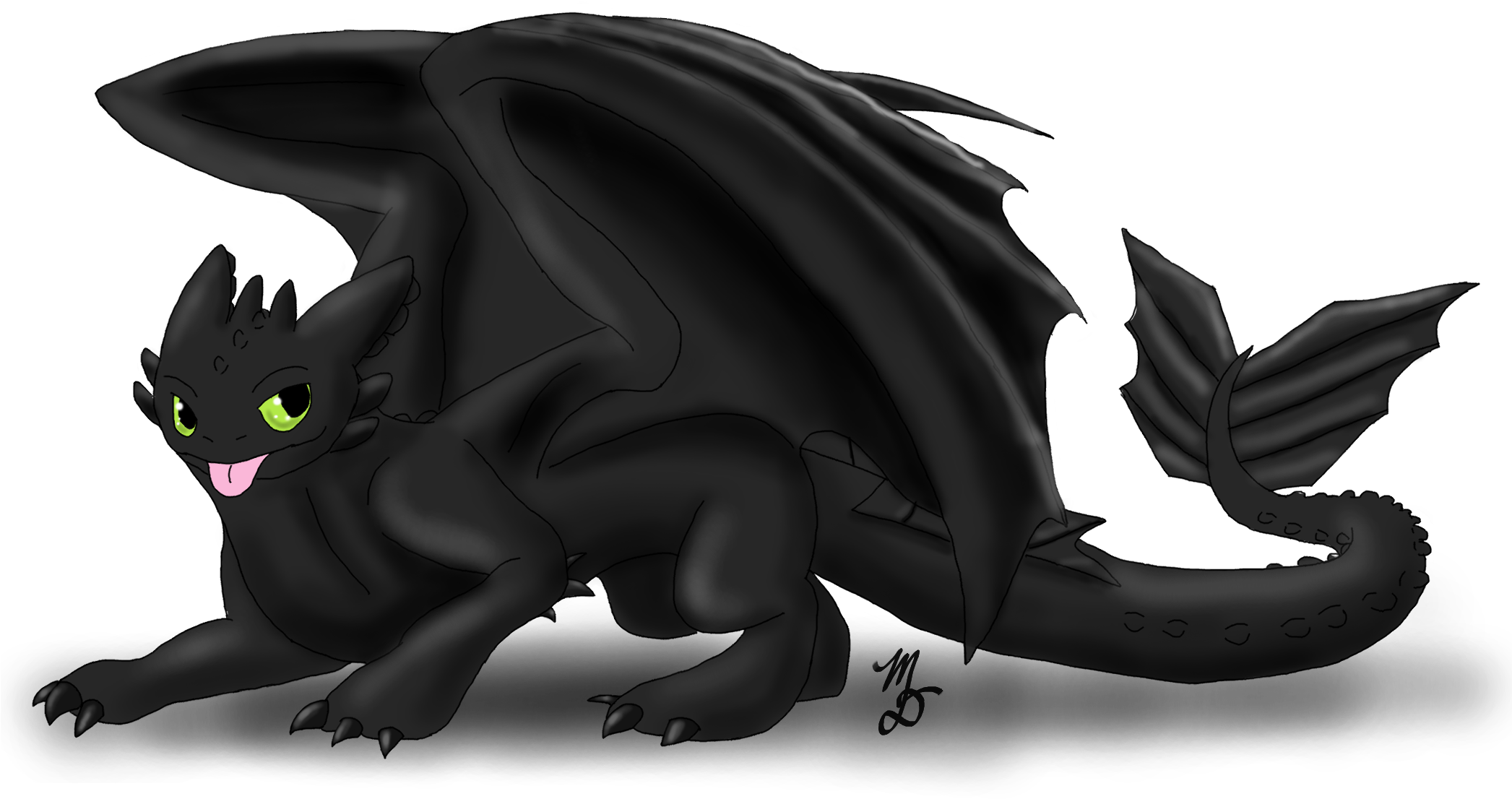 Download Toothless The Night Fury - Toothless - Full Size PNG Image ...