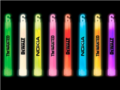 Download Transparent Image Of Glow Sticks - Printed Glow Stick - PNGkit