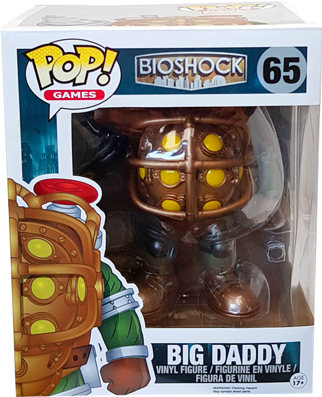Download Big Daddy 6" Pop Vinyl Figure - Funko Pop! Bioshock Big Daddy ...