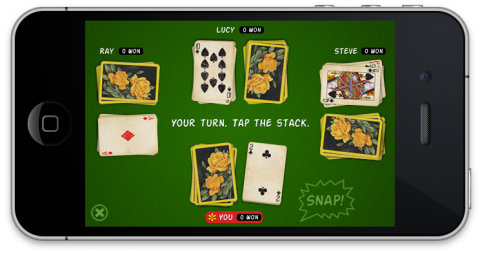Download The Finished Game Of Snap - Card Game App - Full Size PNG ...