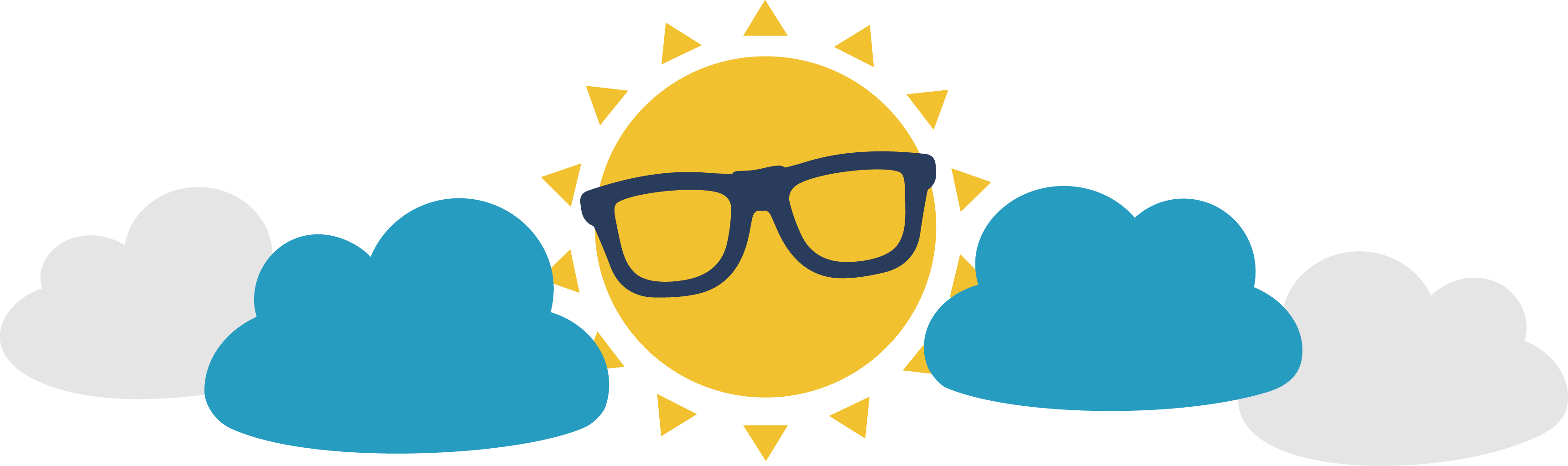 Download Banner - Sun And Clouds Png - Full Size PNG Image - PNGkit