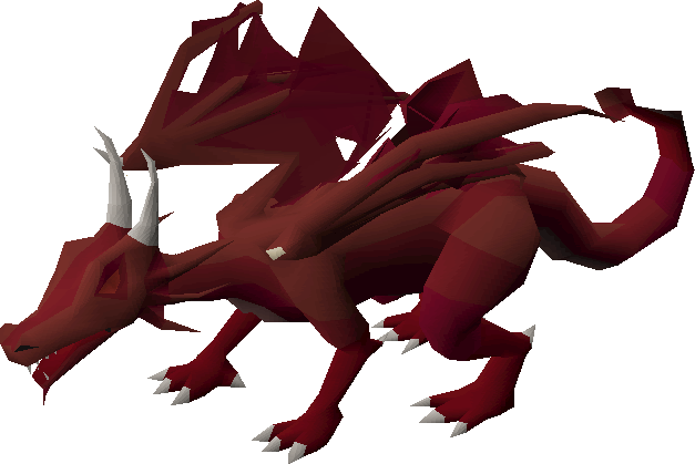 Download Red Dragon - Brutal Red Dragon Osrs - Full Size PNG Image - PNGkit