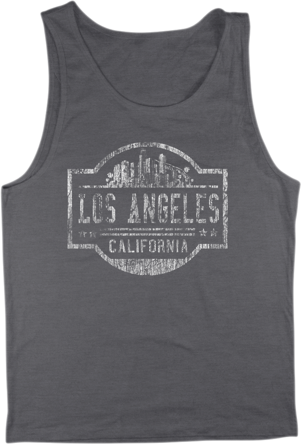 Download Los Angeles Skyline California Tank Top For Men - Top - Full ...