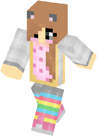 Download Nyan Cat Girl Skin - Minecraft Skins Girl Nyan Cat - Full Size ...