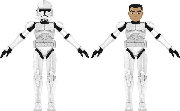 Download Phase Ii Clone Trooper Weathered Standard Cut - Clone Trooper ...