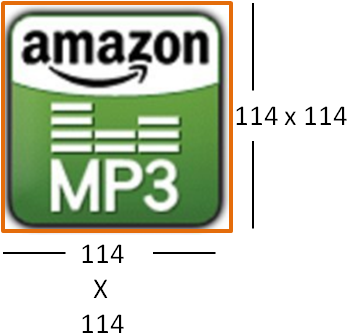 Download Mp3 Icon Do - Amazon Mp3 - Full Size PNG Image - PNGkit