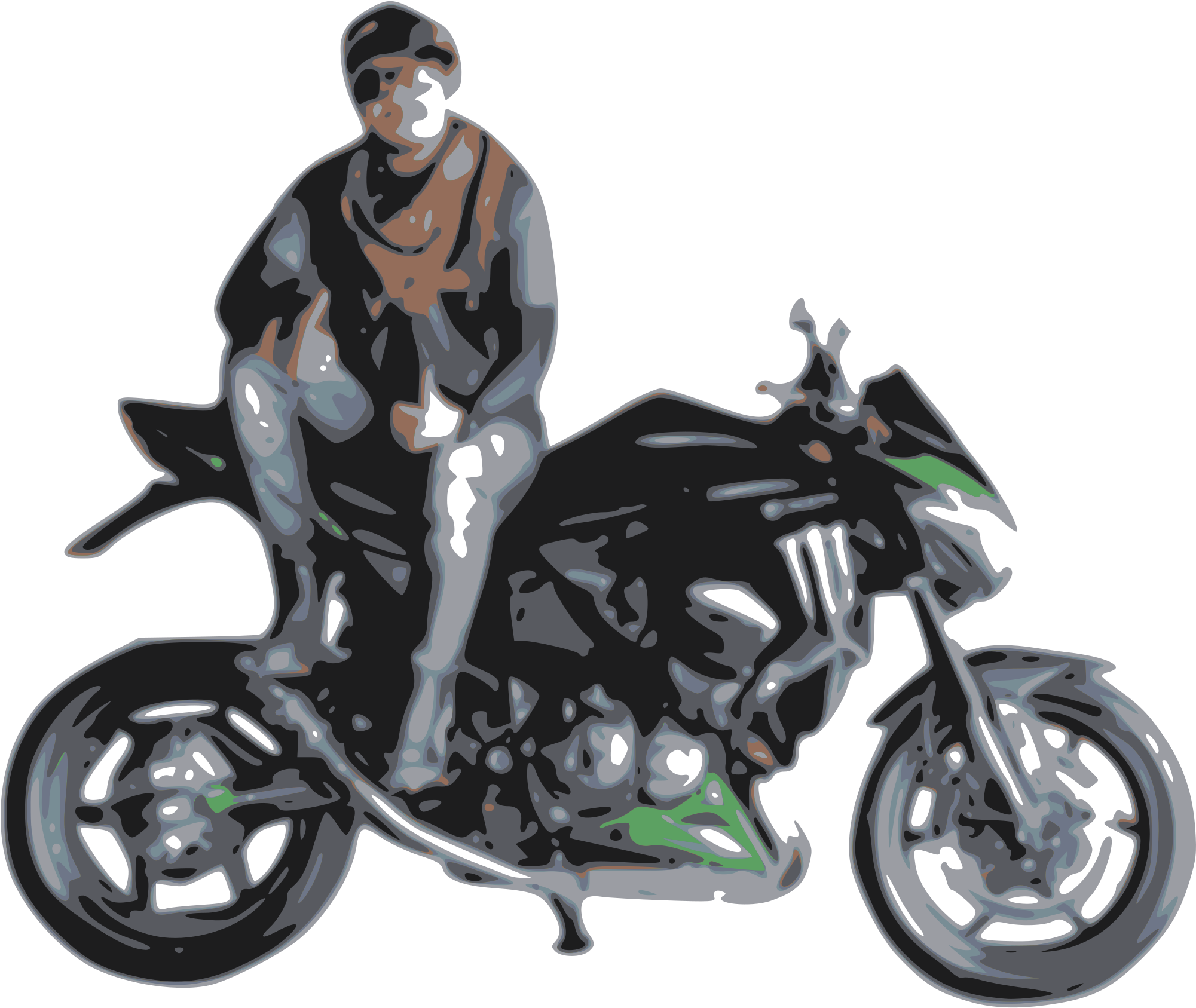 Download This Free Icons Png Design Of Motorcycle With Rider - Full ...