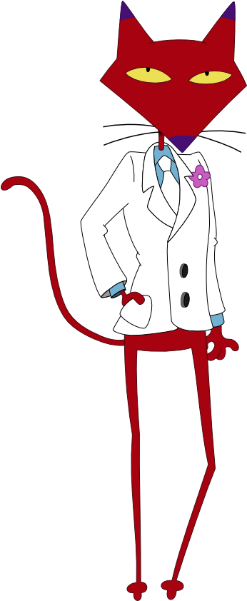 Download Katz - Katz Courage The Cowardly Dog - Full Size PNG Image ...