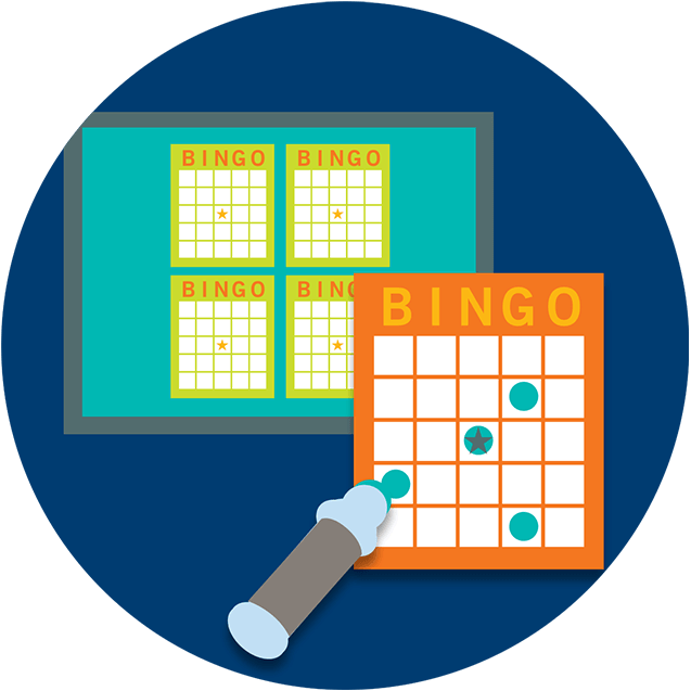 Download A Dauber Dabs Bingo Numbers On A Paper Bingo Card, - Bingo ...