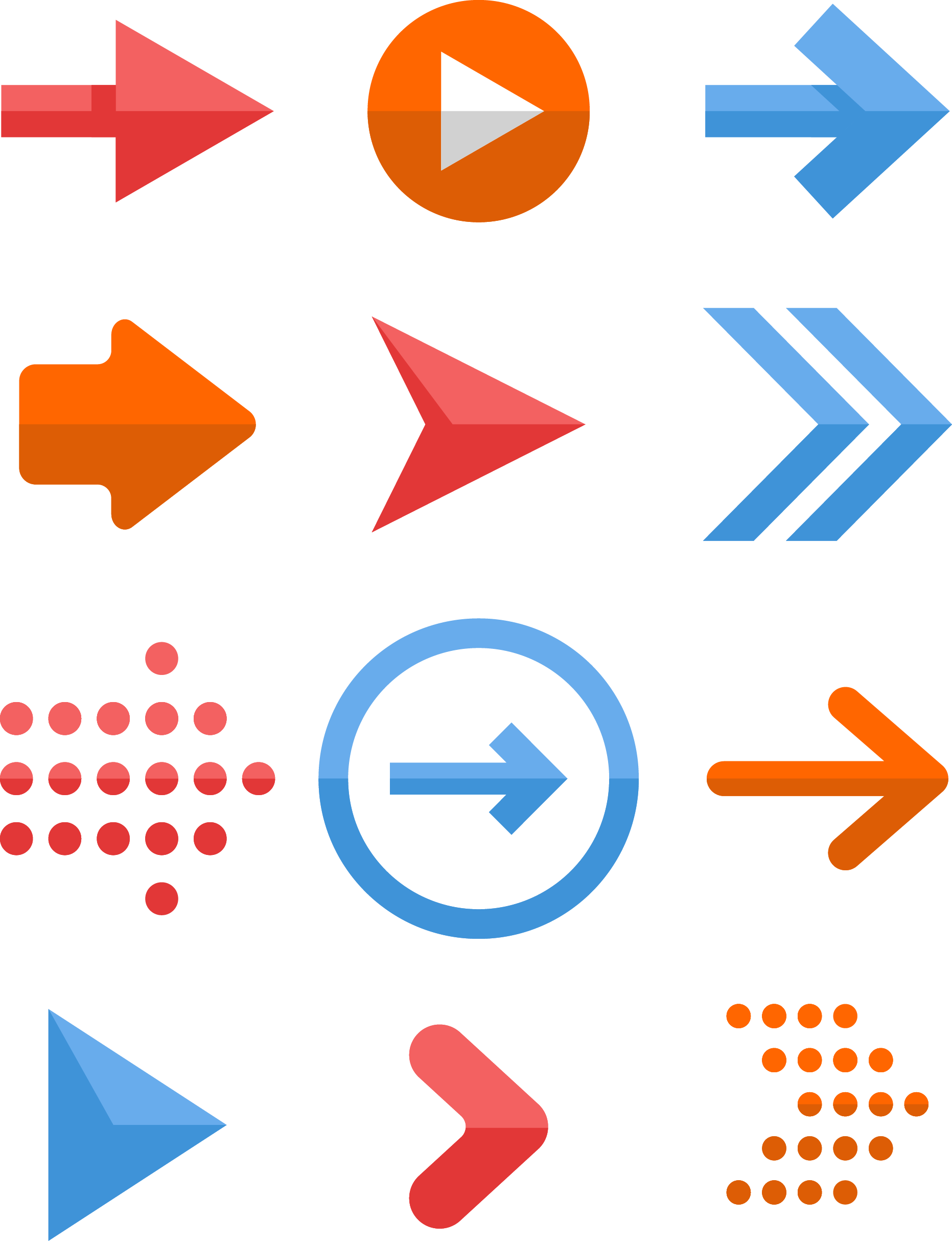 Download Arrow Sign Clip Art - Vector Graphics - Full Size PNG Image ...