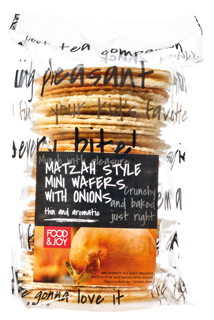 Download Matzah Style Mini Wafers With Onions - Maca - Full Size PNG ...