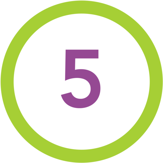 Download Transparent 5 - Circle - PNGkit