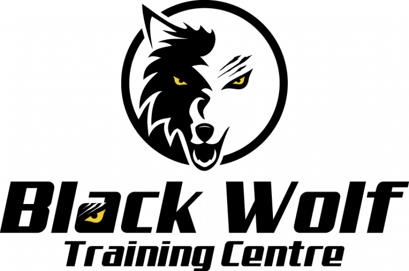 Download Black Wolf Logo Design - Full Size PNG Image - PNGkit