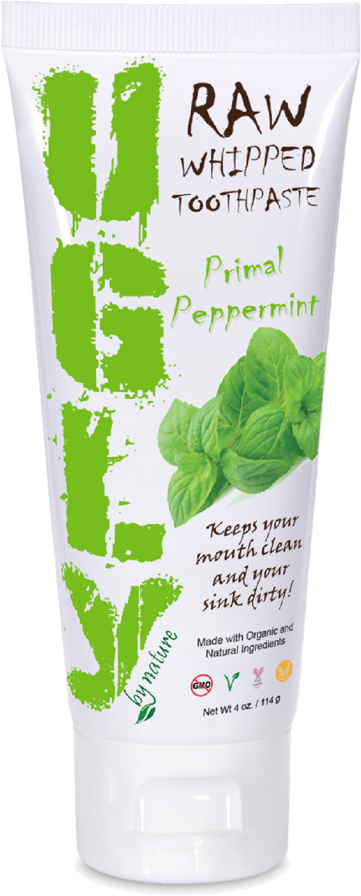 Download Peppermint Fluoride Free Toothpaste Ugly By Nature - Ugly ...