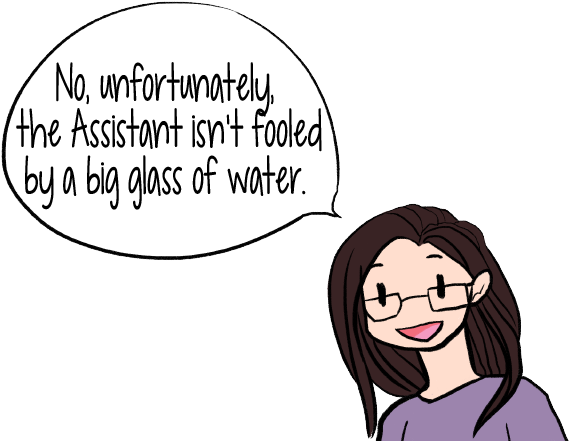 Download No, Unfortunately, The Assistant Isn't Fooled By A - Eating ...