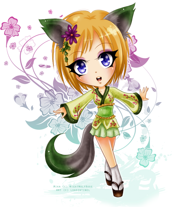 Download Chibi Mika - Anime - Full Size PNG Image - PNGkit