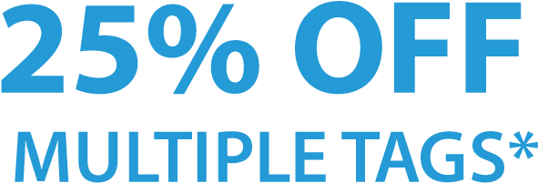 Download 25% Off Multiple Tags - Circle - Full Size PNG Image - PNGkit