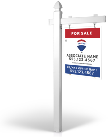 Download Easy Armpost™ Colonial Post With Hanging Panel - Real Estate ...