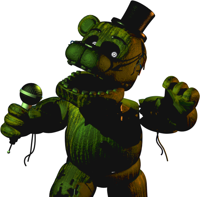 Download Freddy Fazbear Vs Agent - Freddy Fnaf 3 - Full Size PNG Image ...