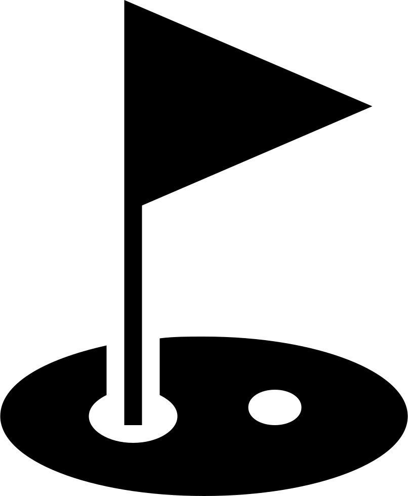 Download Golf Hole And Flag Comments - Golf Icon Png - Full Size PNG ...