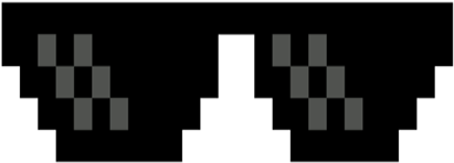 Download Thug Life Glasses Png - Mlg Clip Art - Full Size PNG Image ...