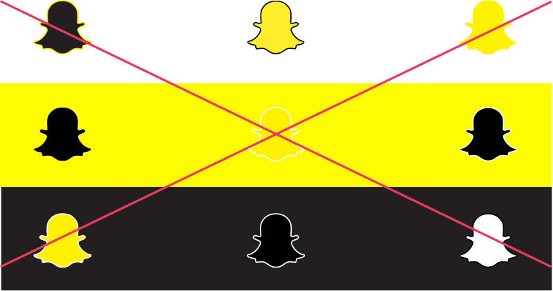 Download Always Use The Standardized Snapchat Logo Provided - Graphic ...