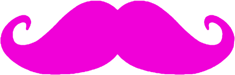 Download Mustache Png - Pink Mustache No Background - Full Size PNG ...