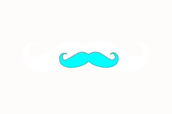 Download Blue Mustache Svg Clip Arts 600 X 400 Px - Full Size PNG Image ...