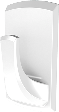 Download 20lb Rectangular Plastic Hook In White - Urinal - Full Size ...