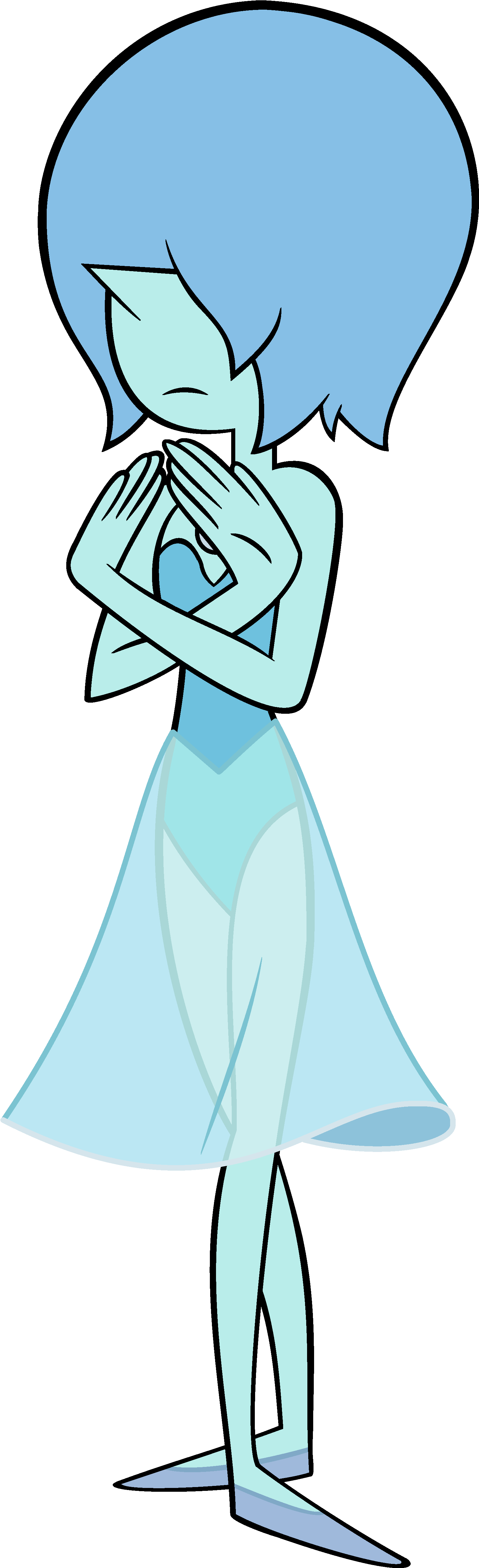 Download Blue Pearl Again - Steven Universo Perola Azul - Full Size PNG ...