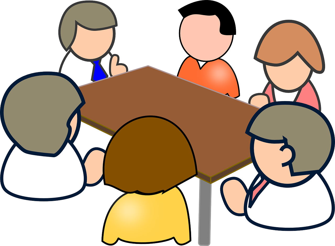 Download Public Domain Clip Art Image Business Meeting - Group Meeting ...