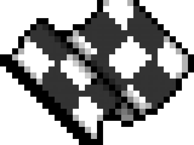 Download Finish Flag Pixel Png - Full Size PNG Image - PNGkit