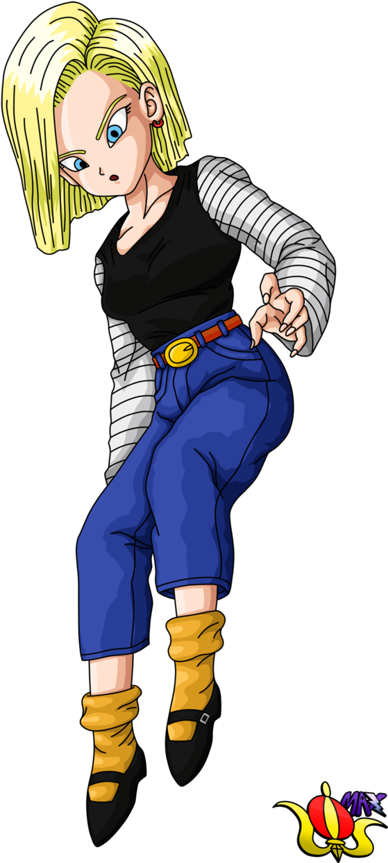 Download Android 18 Flying Render By Madmaxepic - Dbz Android 18 Render ...
