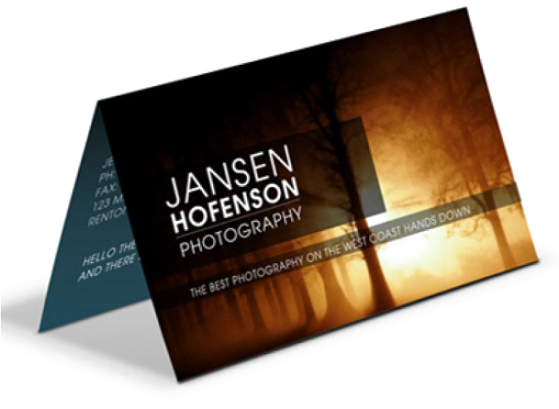 Download Folded Business Cards - Folding Business Card Design - Full ...