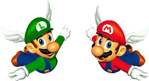 Download Wing Cap Mario From Sm64 - Mario Wing Cap Png - Full Size PNG ...