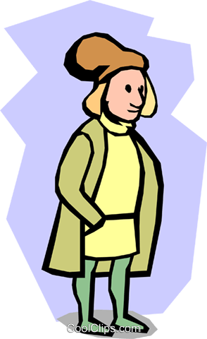 Download Christopher Columbus Royalty Free Vector Clip Art Illustration ...