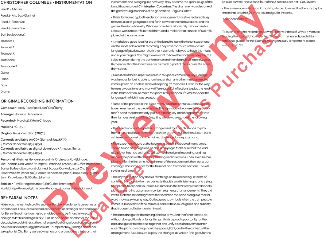 Download Andy Razaf & Leon "chu" Berry / Horace Henderson & - Dark ...