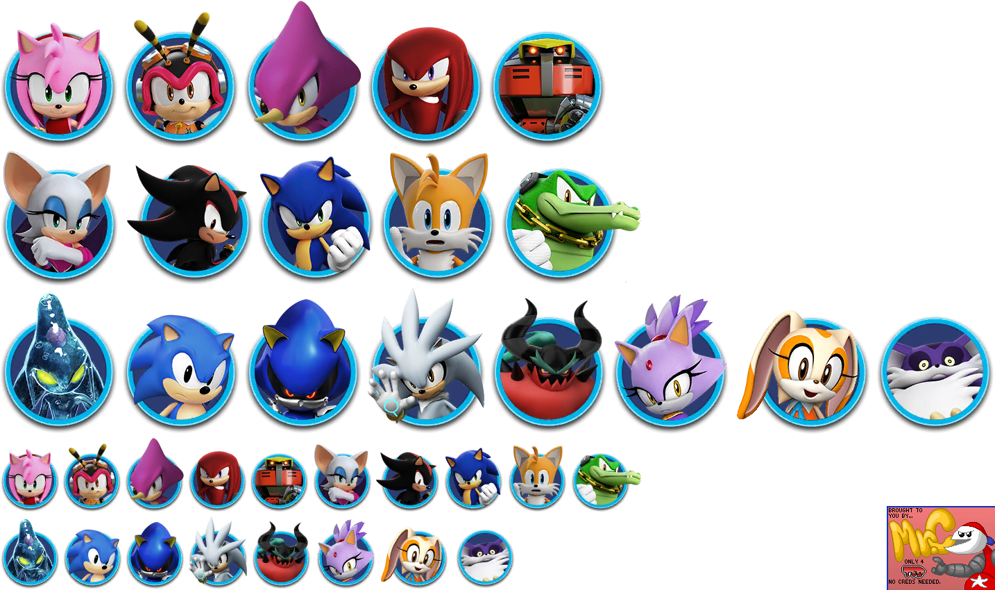 Download Click For Full Sized Image Character Icons - Sonic Forces ...