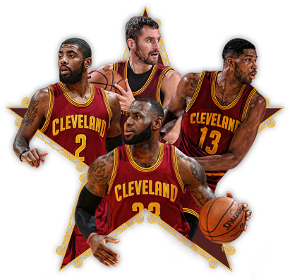 Download All-star Vote - Cleveland Team Members - Full Size PNG Image ...