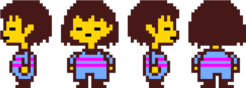 Transparent Frisk Sprite Sheet A Sprite Sheet Is A Images And Photos 