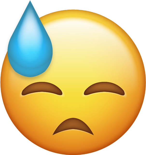 Download Emoji 😓 - Full Size PNG Image - PNGkit
