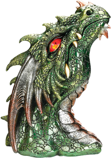 Download Green Dragon Head Led Light - Green Dragon Head - Full Size ...