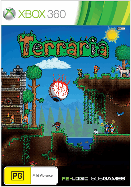 Download Terraria Xbox 360 - Full Size PNG Image - PNGkit
