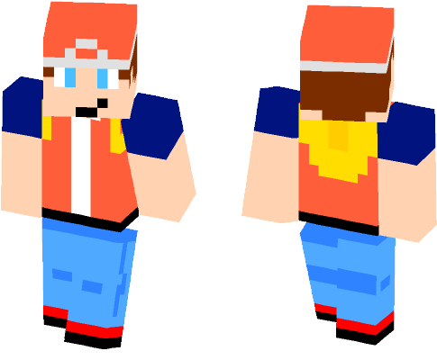 Download Pokemon Trainer Red - Fictional Character - Full Size PNG ...