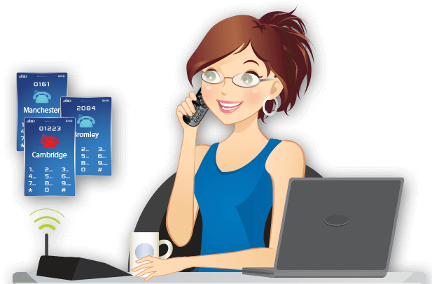 Download Telephone Receptionist - Full Size PNG Image - PNGkit