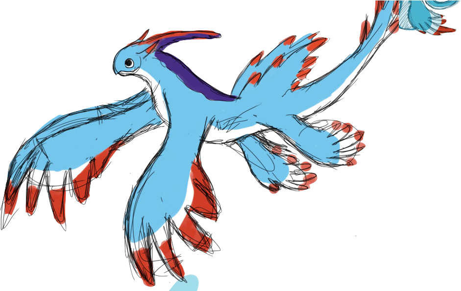 Download There Are Two Legendary Birds Joining Articuno Zapdos - Flying ...