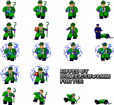 Download The Riddler - Riddler Sprite Sheet - Full Size PNG Image - PNGkit